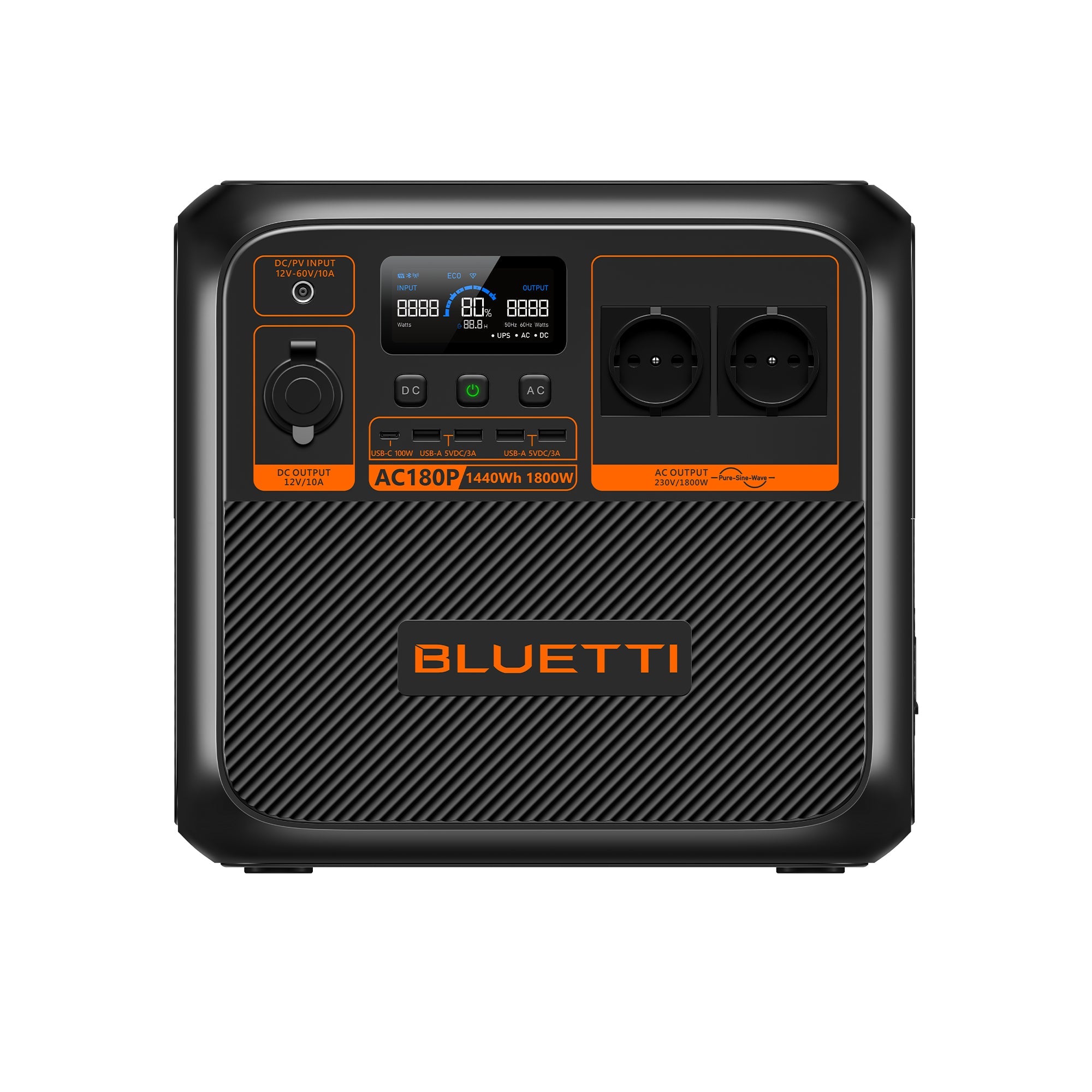 BLUETTI AC180P Estación de energía portátil | 1.800W 1.440Wh - BLUETTI ES - BLUETTI España